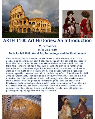 ARTH 1100 Art Histories: An Introduction - Fall 2018 | A&S Departments